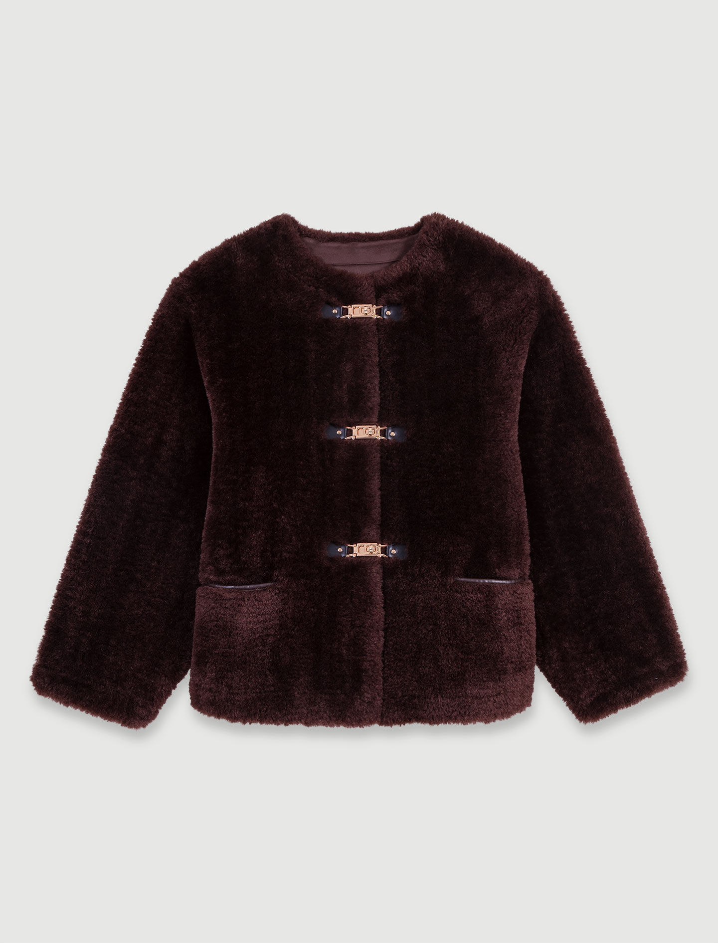 Short faux fur coat - Short coats | Maje Short faux fur coat - Short coats | Maje