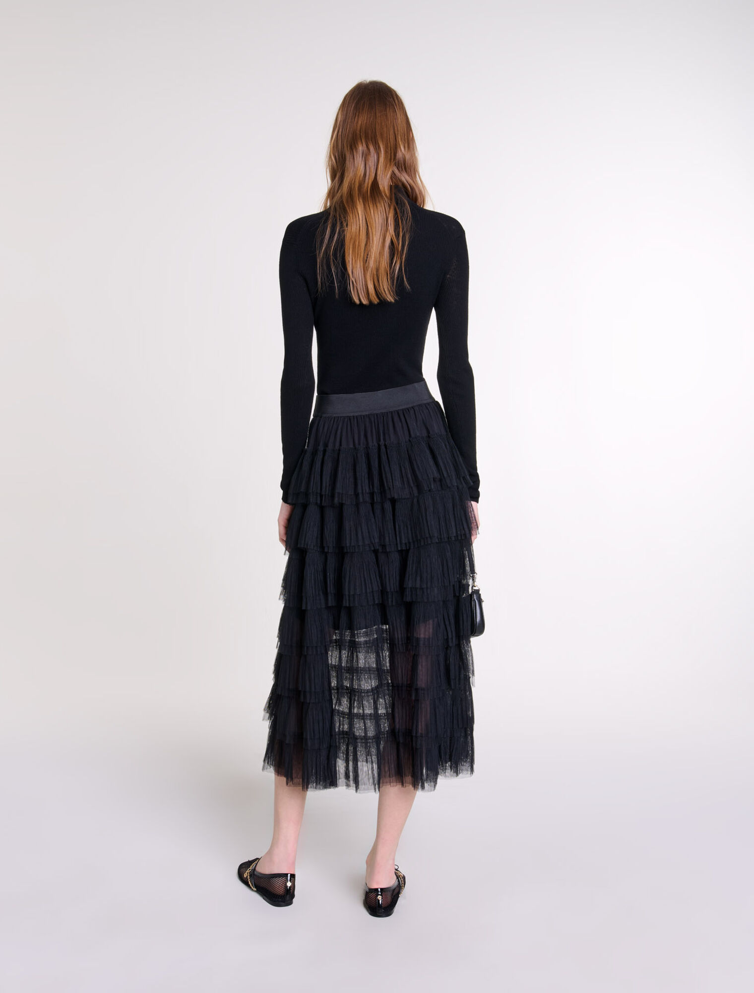 Tulle Midi Skirt Maxi Skirts Maje