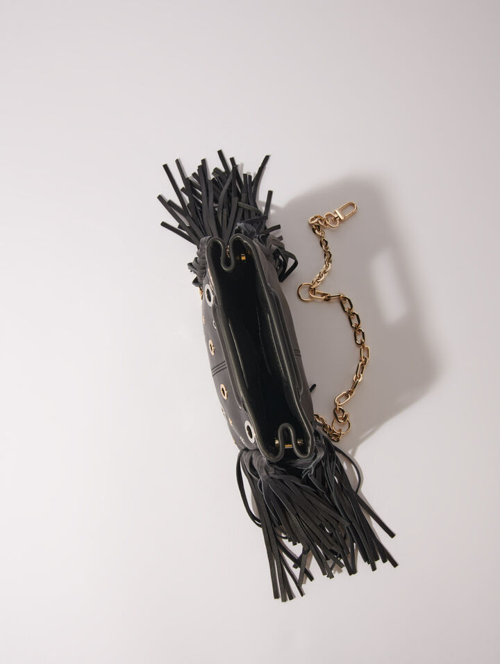 M Bag by Maje - Women’s Fringe Bag | Maje