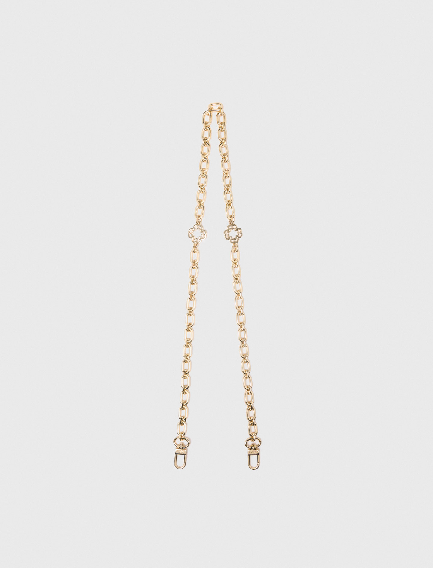 Short chain shoulder strap Gold for Women | Maje