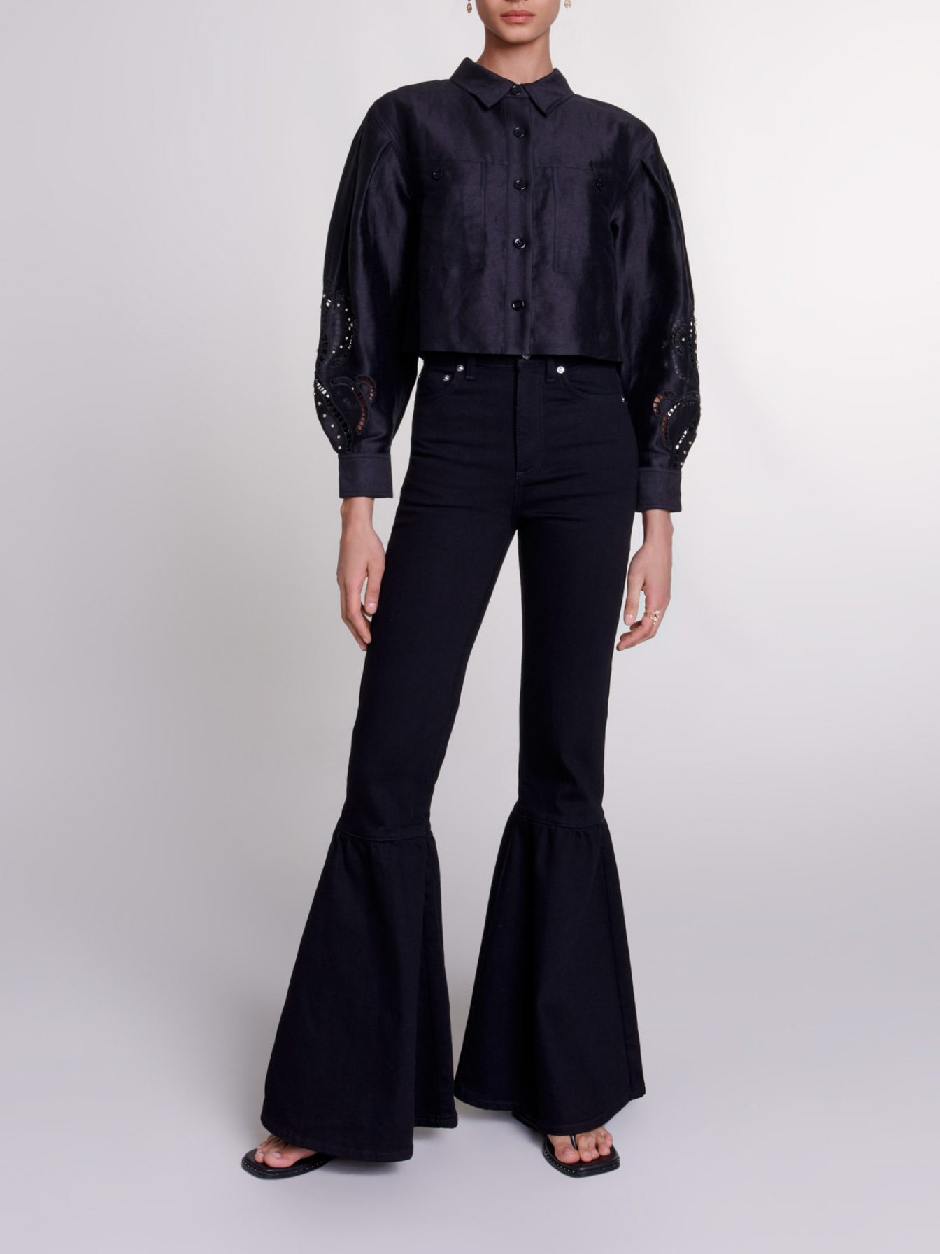 Flared jeans - Offline_Pants | Maje