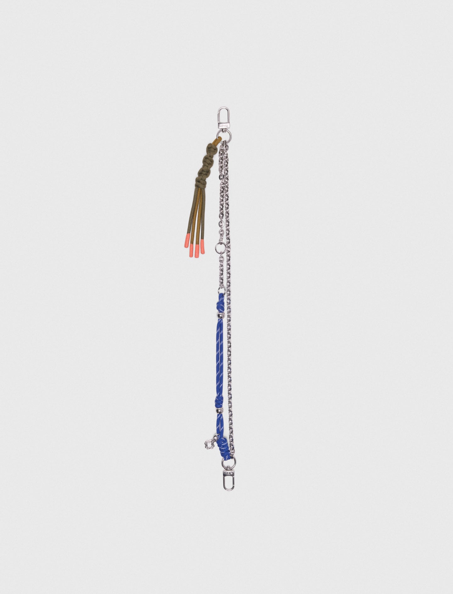 Chain & cord mix bag charms Multi-Coloured for Women | Maje