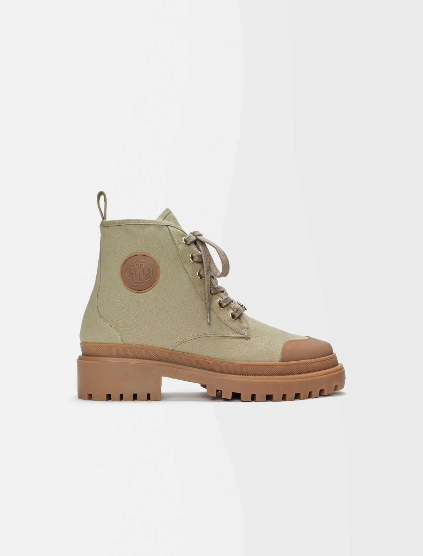 Fabric boots Clay for Women | Maje
